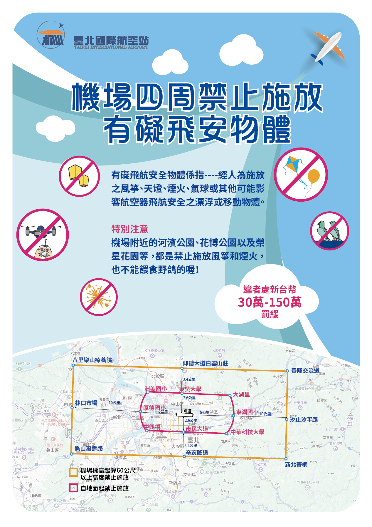 【轉知】為交通部民用航空局宣導遙控無人機、有礙飛安物體、雷 射光等使用場域及相關規定宣導 | 臺北市立成功高級中學